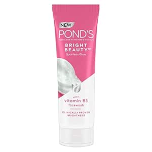 Ponds Bright Beauty Spotless Glow Facewash with Vitamin B3 : Amazon.in: Beauty