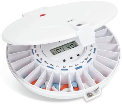 Amazon.com: e-Pill Station - Locked Automatic Pill Dispenser with ...