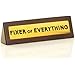 Boxer Gifts Fixer of Everything Novelty Wooden Desk Plaque Sign - Fun ...