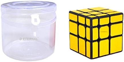 D ETERNAL Magic Cube 3x3 Pyramid Megaminx and Mirror Cube Combo of 4 ...