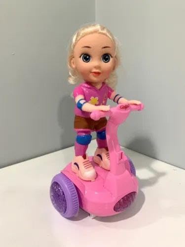 GoldiMec Balancing Car Toy Doll Interactive Revolving Cute Doll ...