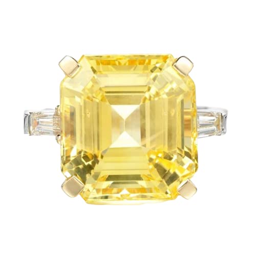 Buy USPTO Pukhraj Ring Original Certified Real Kanakapushyaragam ...