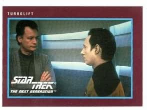 Star Trek The Next Generation card #252 Turbolift Data Brent Spiner and ...