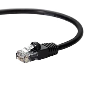 NavePoint CAT5e UTP Ethernet Network Patch Cable - 2 Ft Black : Amazon.in: Computers & Accessories
