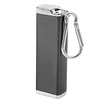 Amazon.com: Mini Cigarette Case Box Metal Aluminum with Keychain, Holds ...