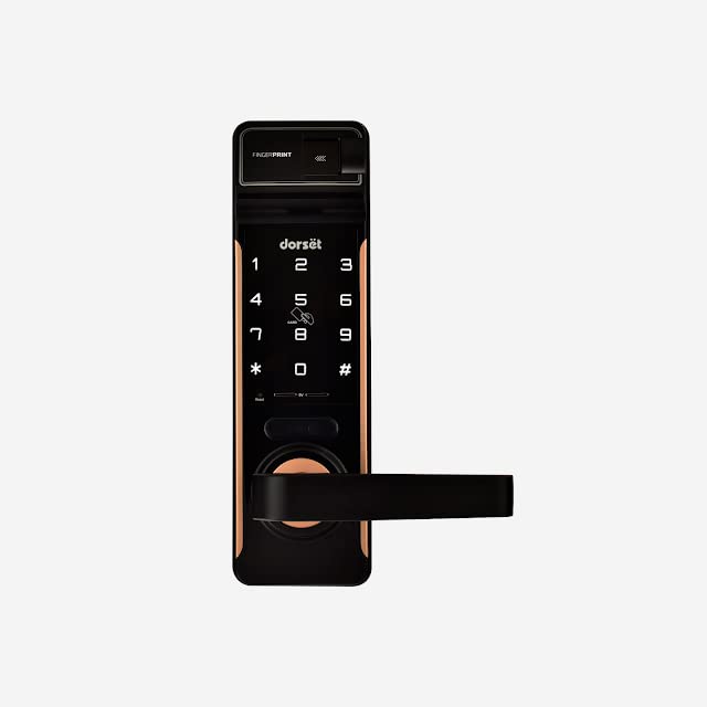 Dorset Digital Door Lock | Fingerprint, Pin, Key and Card | 4 in 1 ...