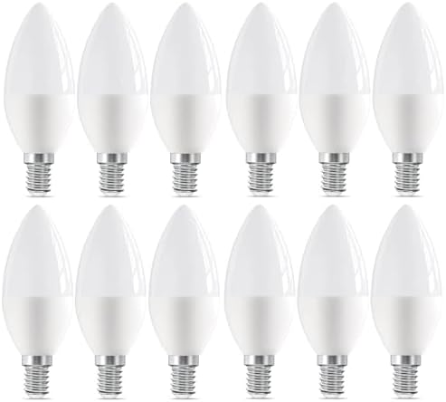 LED Light Bulbs Candle E14 / SES Small Edison Screw Fitting Bulb Warm ...