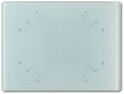 Amazon.com: GLASSBOARD STUDIO Floral Glass Craft Mat (18x24in ...