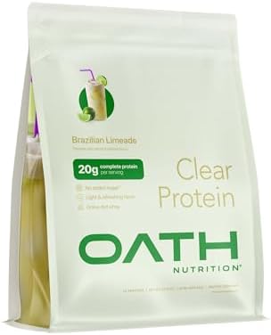Amazon.com: Oath Nutrition Clear Whey Isolate Protein Powder, Brazilian ...