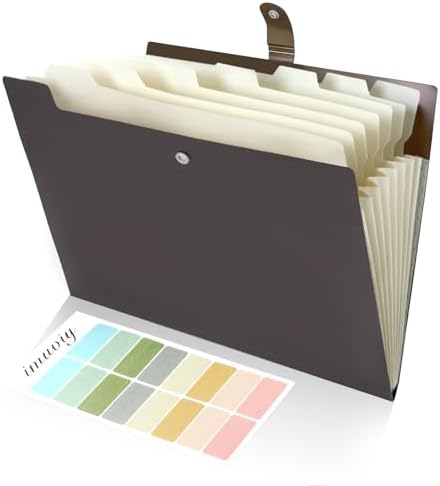 Amazon.com : Expanding Organizer File Folder, Letter Size Expandable 8 ...