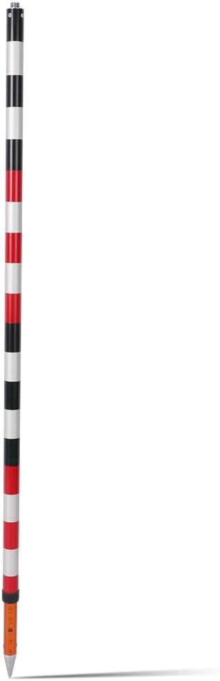 Aluminum Surveying Ranger Pole - Red & Black Barbados | Ubuy
