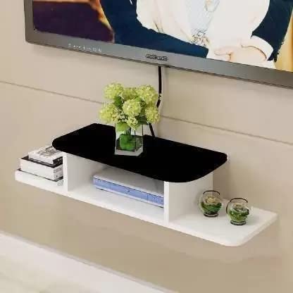 Home wood Set Top Box Stand Wall Mounted TV Cabinets Wall Selves Holds ...