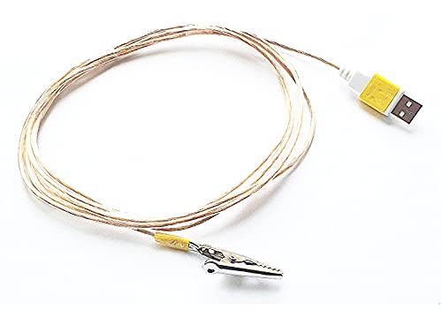 Santé & Bien Etre Earthing USB Cable, 2 Meters, USB Cable, Compatible ...