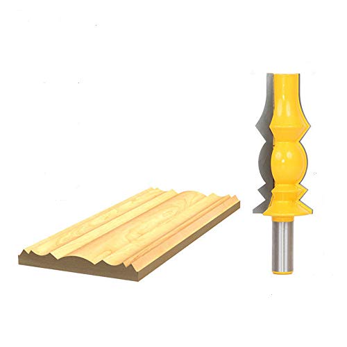 Snapklik.com : Shank Crown Molding Router Bit, Corner Rounding Edge ...