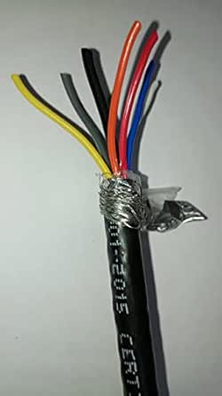 8 core shielded cable 0.50sqmm for data signal transmission and ...