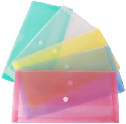 Ondesk Essentials Expandable Clear Bag | Durable Plastic Document File ...