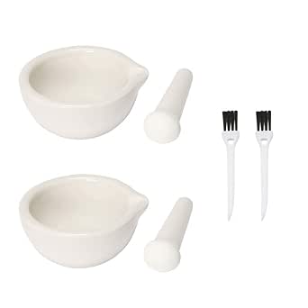 Amazon.com: 2pcs 2.36inch Ceramics Spice Mill Grinder Set Bowls with ...