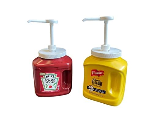 Amazon.com: Tomato Kosher Ketchup and Yellow Mustard Jug Bundle with 1 ...