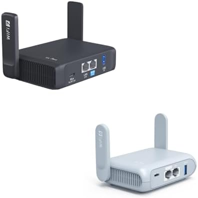 Amazon.com: GL.iNet GL-BE3600 (Slate 7) Portable Travel Router & GL ...