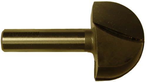 Magnate 819 Core Box Router Bit - 1-3/4" Cutting Diameter, 1/2" Shank ...