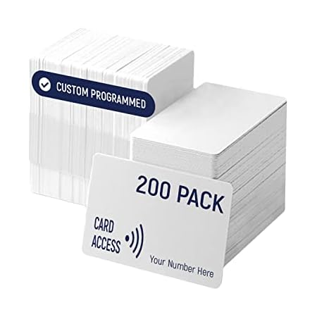 Amazon.com: Same Day Custom Programmed AlphaPass PVC Proximity Card for Access Control. Replaces ...