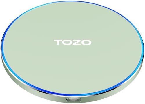 Amazon.com: TOZO 2024 Upgraded Wireless Charger 15W Max Fast Wireless ...