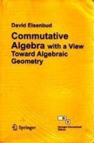 Commutative Algebra: Eisenbud David: 9788184896701: Amazon.com: Books