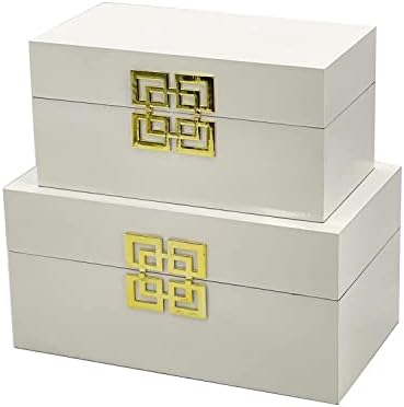 Amazon.com: DECOR4SEASON Velvet Decorative Boxes Storage Accessory ...