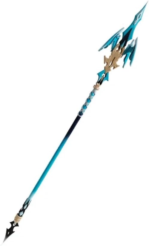 Amazon.com: PROPSCOS Shenhe Cosplay Spear Props Calamity Queller ...