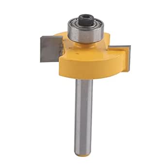 Hilitand Slot Cutter Router Bit 3/8 Inch Height T Type Rabbeting Router ...