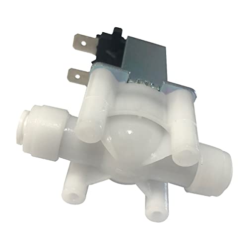 XINWOO Water Solenoid Valve,DC 24V 1/4 Inch Tube OD,Quick Connect ...