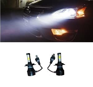 Trigcars H4 Car 50W 4 Side Micro Chip Heavy Duty LED Headlights Bulb ...