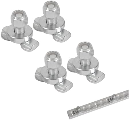 Oldbones L-Track Double Lug Threaded Stud Fitting, L Track Rail Tie ...