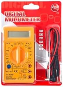 Digital Multimeter Campus Component Digital Multimeter, Yellow, Battery ...