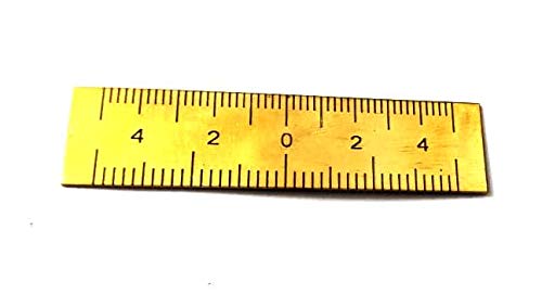 SIMRAH Pocket Brass Scale 2 INCH PATWARI Area Measurement Scale 20-25 ...