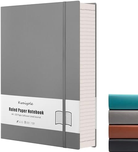 Amazon.com : Dynta A4 Lined Journal Notebook, 8.5 x 11 inch, 1Pack ...