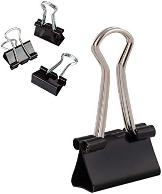 D.RECT Pack of 12 Document Clips | 19mm | Box of Multi-Function Paper ...