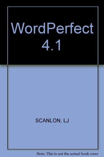 Amazon.com: The WordPerfect Book: 9780830627578: Scanlon, Leo J.: Books