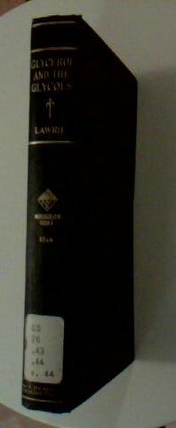 Glycerol and the Glycols production, Properties and Analyses: Lawrie ...
