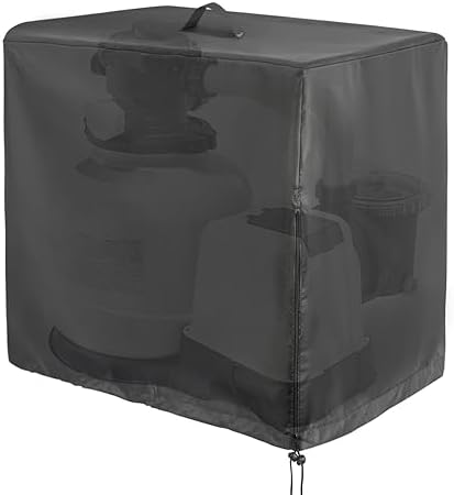 Amazon.com: Pool Pump Covers for Outside Units - ABS Adjustable Pool ...