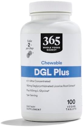 Amazon.com: DGL Plus, 100 Tablets : Health & Household