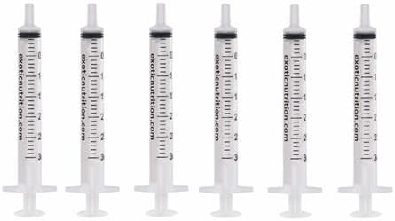 Amazon.com: Wonder O-Ring Syringe - 3 ml Slip-Tip Syringe - Silicone ...