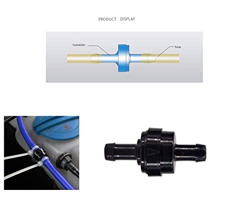Snapklik.com : 1/4 One Way Fuel Line Check Valve, High Temperature And ...