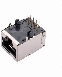 Amazon.com: GXMRHWY RJ45 Connector Socket Shield 90Degree PCB Mount ...