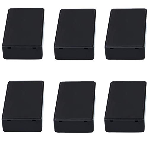 Jashem 6 Packs Electronic Prototype ABS Plastic Junction Project Box ...
