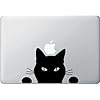 Black Cat - "Soon." - Vinyl Laptop Transfer Decal - Decorative Laptop ...