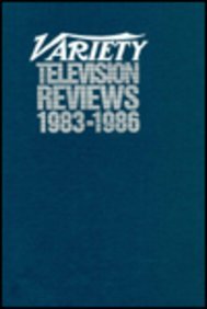 Variety Television Reviews, Vol. 13 (1983-86): 9780824037925: Media ...