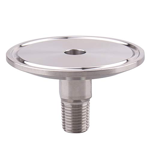 Snapklik.com : 2 Inch Sanitary Tri Clamp To 1/4 Male Tri Clover