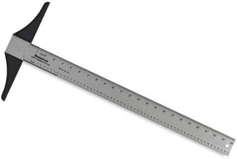 Amazon.com: Staedtler Aluminum T-Square, 24 Inch Metal Ruler with ...