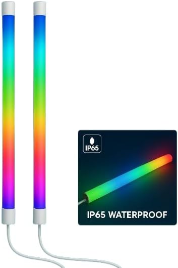 Noorish Nest Color Changing Tube Light Pack of 2 – 96 Patterns, IP65 ...